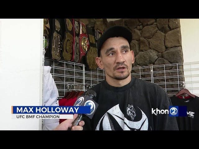 Max Holloway takes a strong stance against gun violence: "You guys got ...