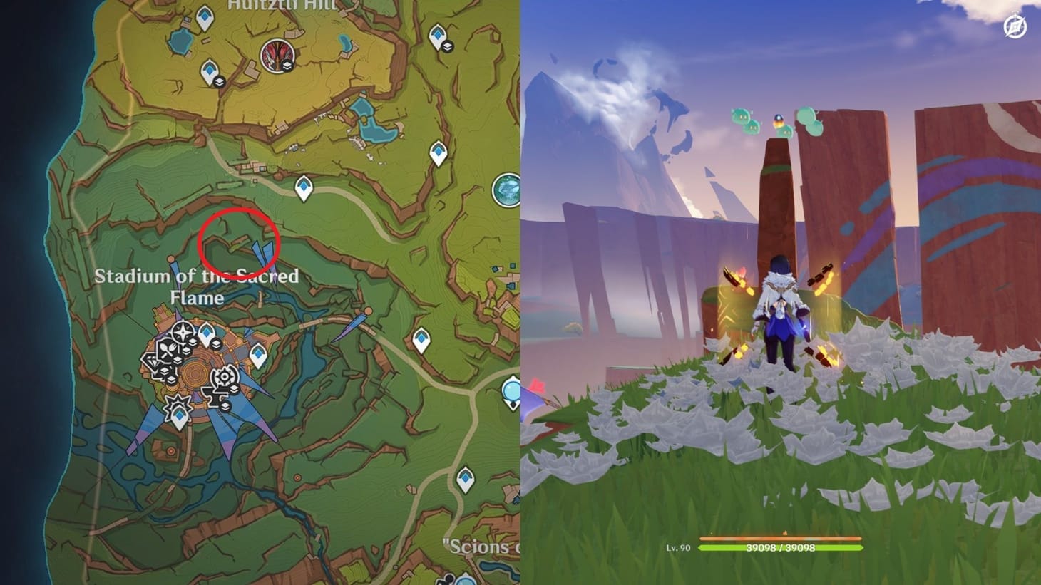 Genshin Impact Natlan Monetoo locations