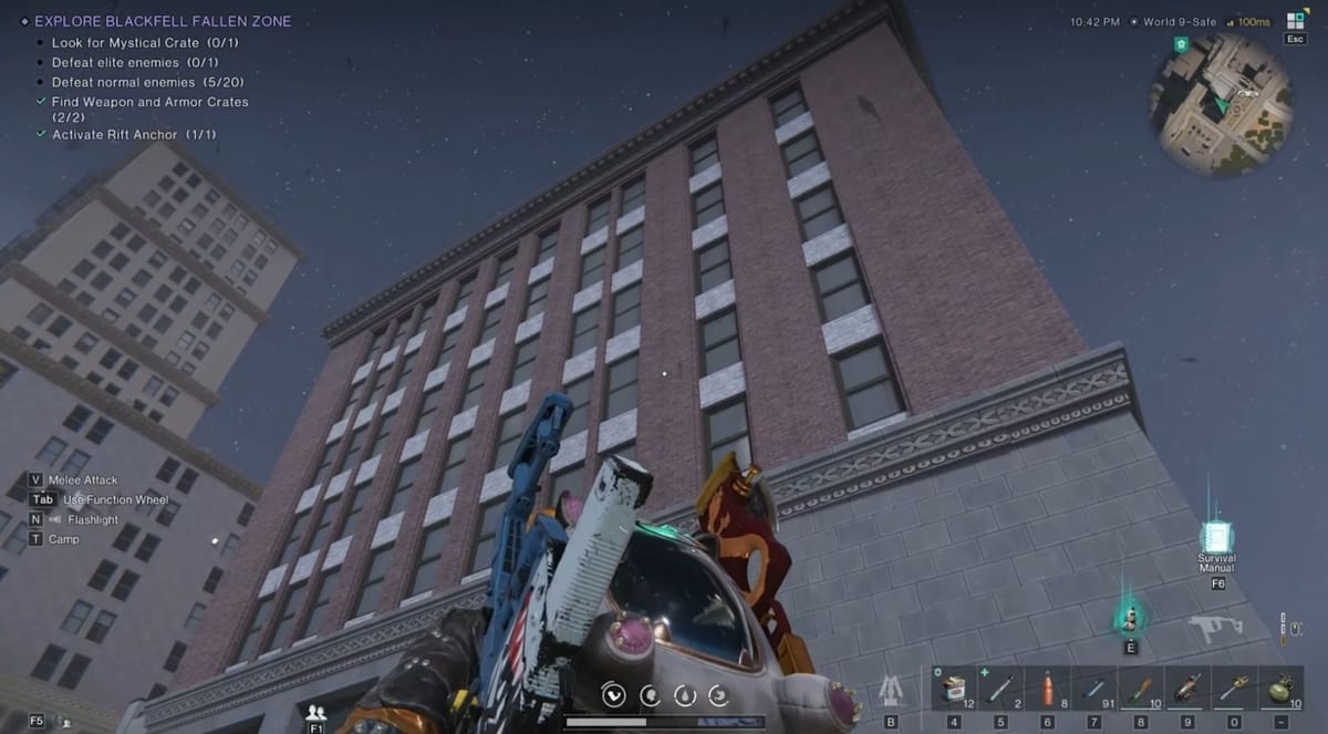 Once Human Blackfell Fallen Zone Crate locations and walkthrough