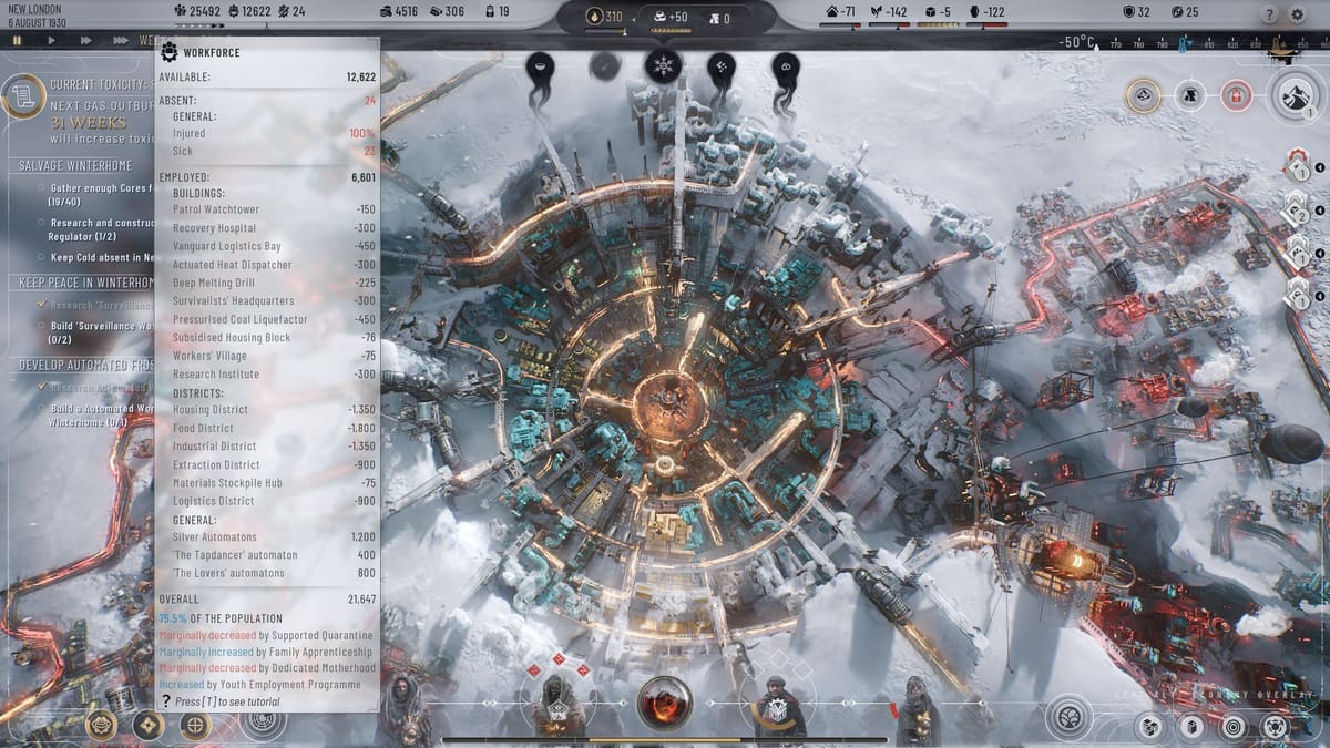 How to get more Frostland Teams in Frostpunk 2