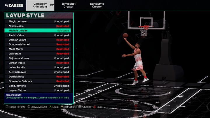 Best layup package for every build in NBA 2K25