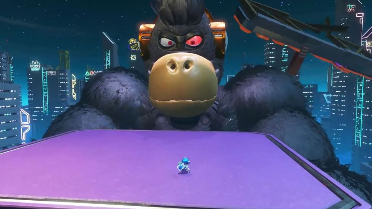 Astro Bot Mighty Chewy boss walkthrough