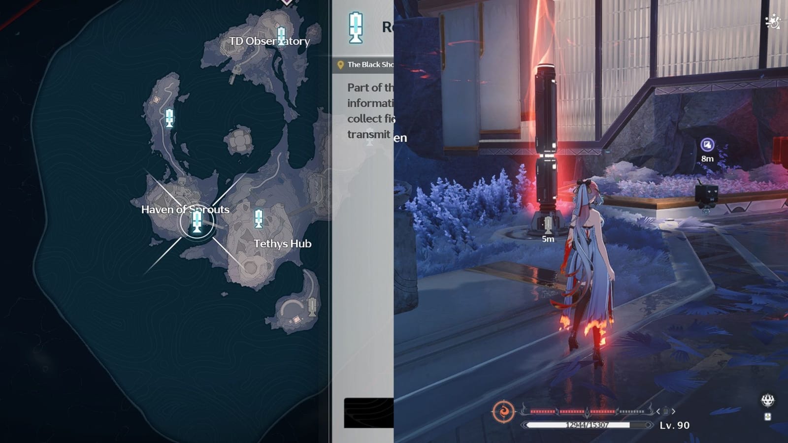 Wuthering Waves Black Shores Resonance Beacon locations