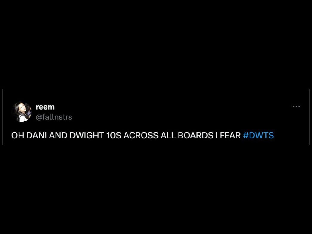 "10S ACROSS ALL BOARDS"— Dancing with the Stars fans praise Dwight ...
