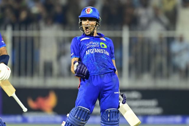 [Watch] Rahmanullah Gurbaz completes hundred with a boundary during AFG ...