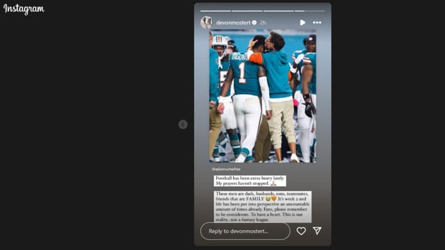 Dolphins RB Raheem Mostert's wife Devon pens emotional message for Tua ...