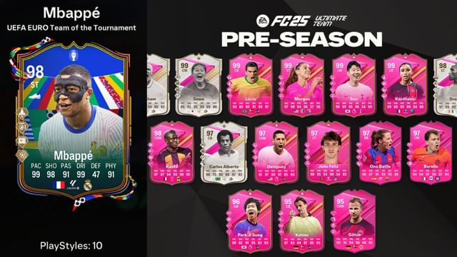 EA FC 24 Euro TOTT Kylian Mbappe SBC: All tasks and cheapest solutions