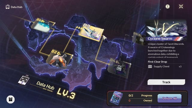 How to reach Data Hub level 3 fast in Wuthering Waves