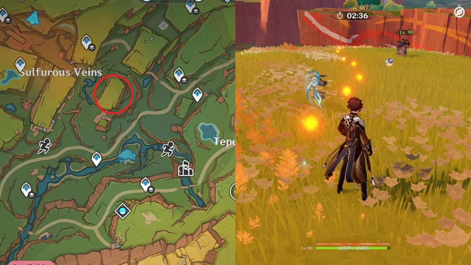 Genshin Impact Natlan Monetoo locations