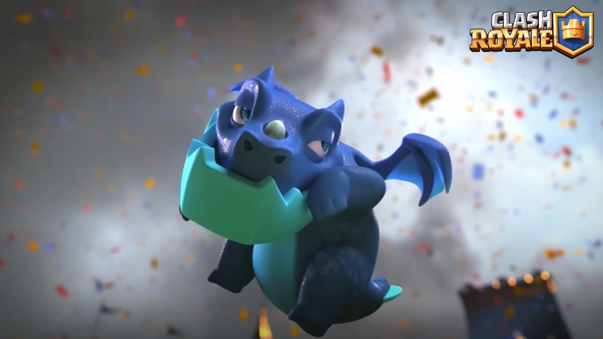 Clash Royale Electro Dragon Evolution: Ability, stats, and more