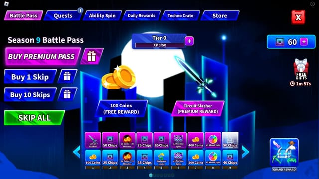 Blade Ball Season 9 Battle Pass: Cyber Pass, all rewards, and Premium price