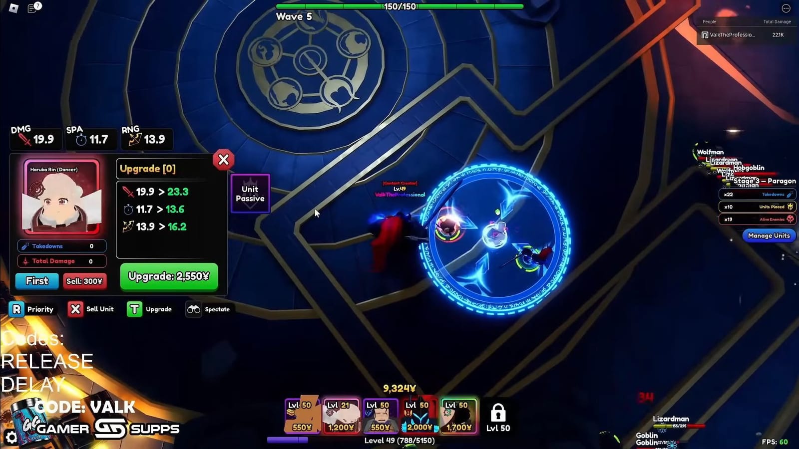 5 best units in Anime Vanguards