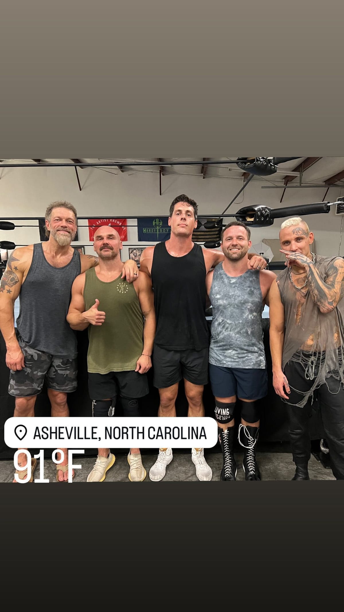 [Photo] Sting’s son spotted training with 7-time WWE World Heavyweight ...