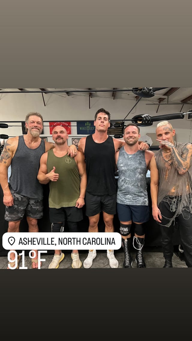 [Photo] Sting’s son spotted training with 7-time WWE World Heavyweight ...