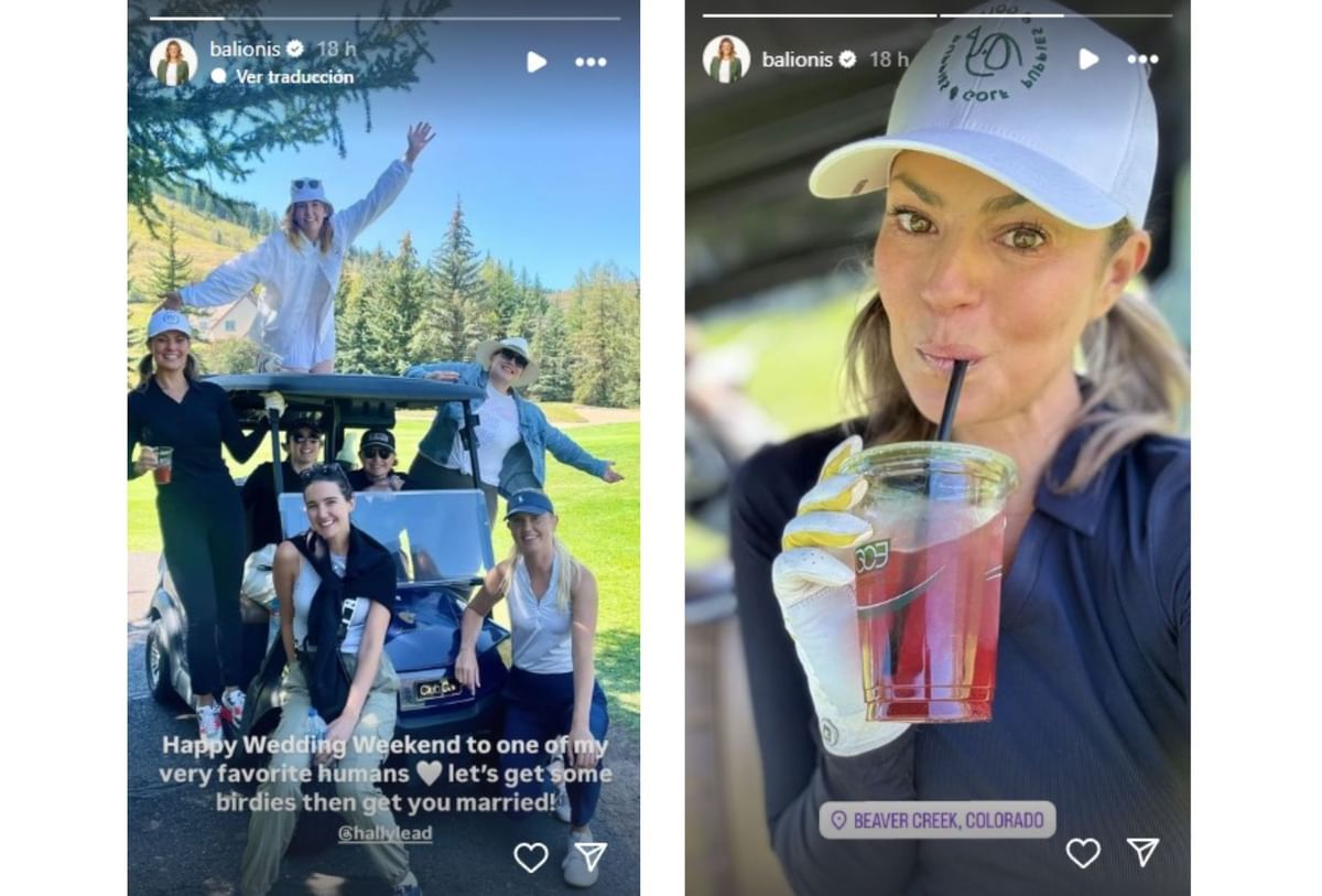 Amanda Balionis celebrates the “wedding weekend” of one of her ...