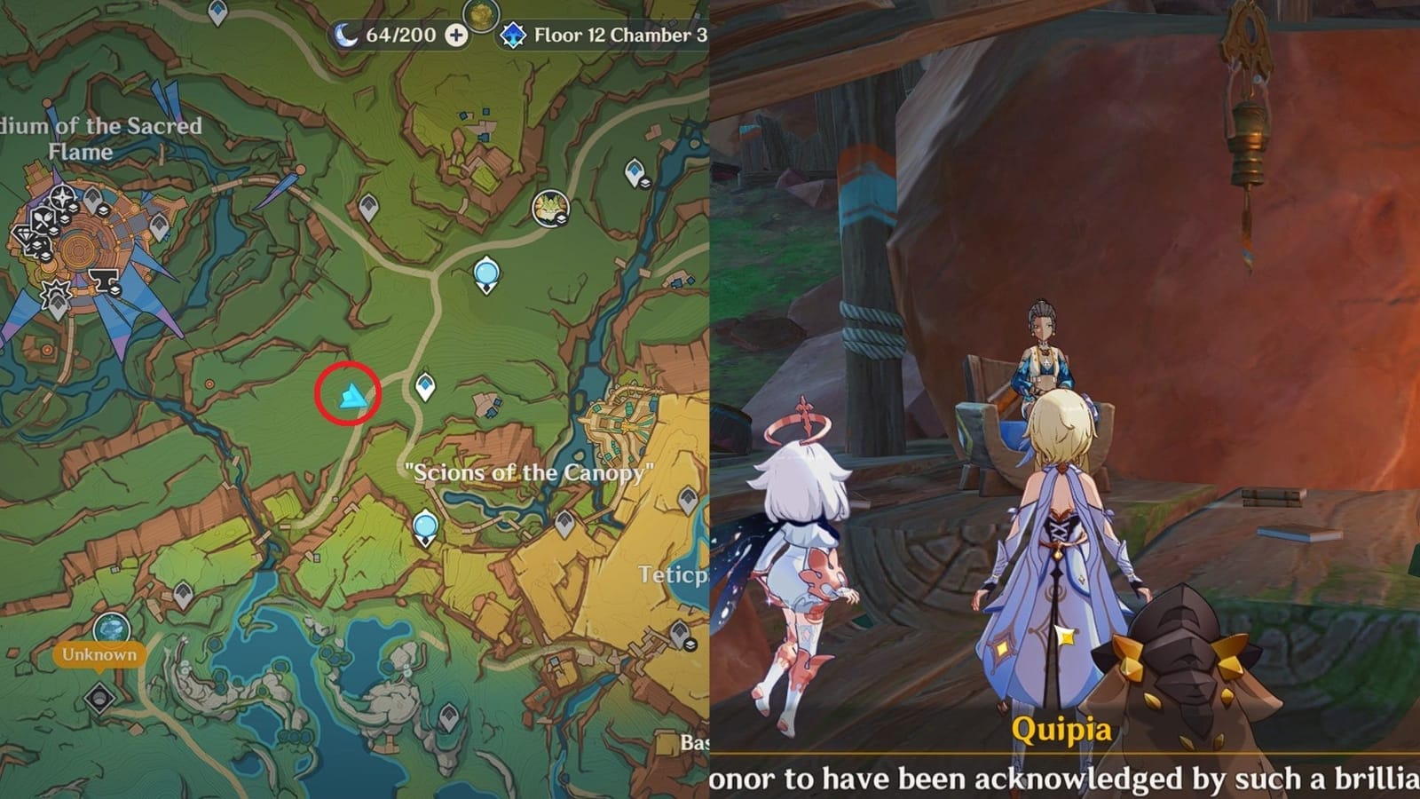 Genshin Impact In the Footsteps of the Chosen of Dragons quest series guide