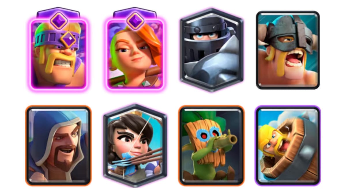 Best decks for Clash Melee challenge in Clash Royale
