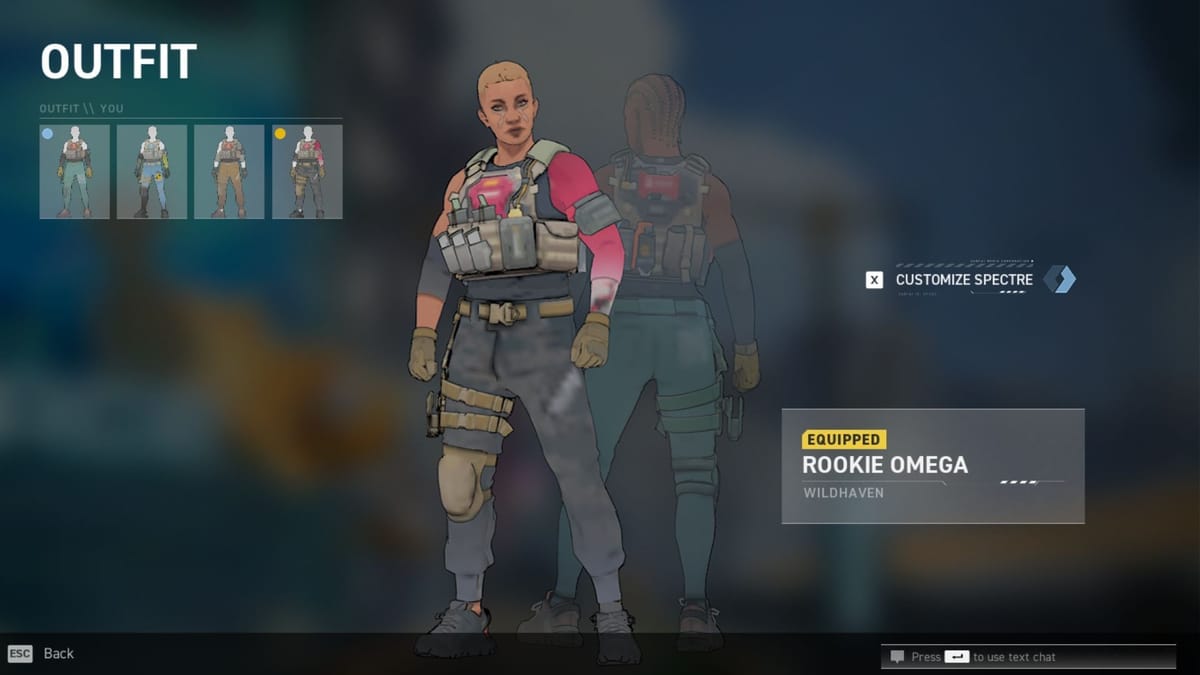 All outfits in Spectre Divide
