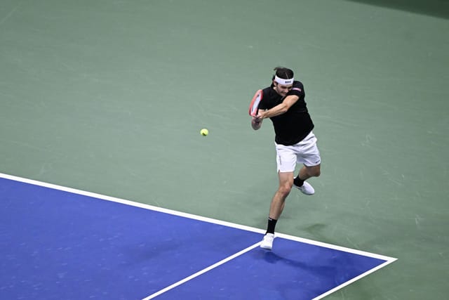 “The reason why I work so hard” - Taylor Fritz fights back tears as he ...