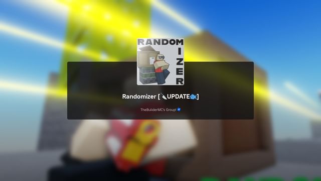 How to play Roblox Randomizer?