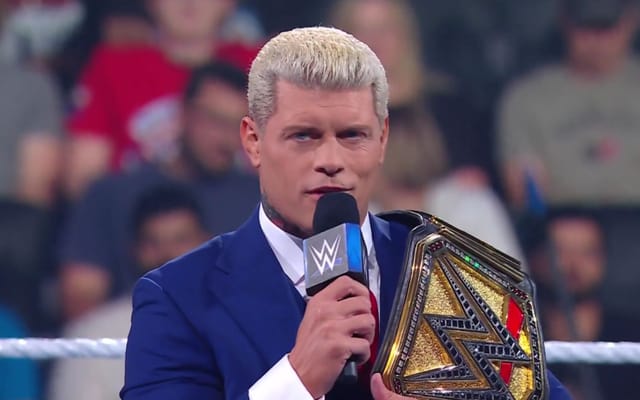 Cody Rhodes to defend WWE title in a steel cage match next week on ...