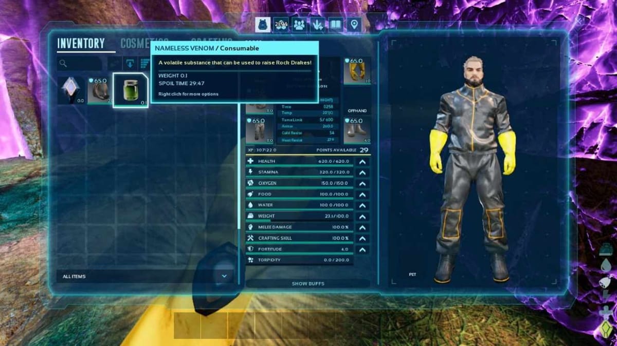 How to get Nameless Venom in ARK Survival Ascended