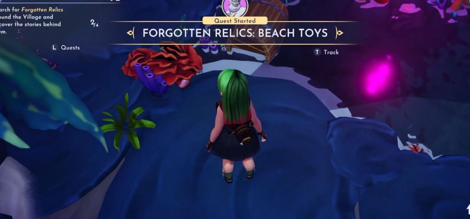 How to complete the Forgotten Relics quest in Disney Dreamlight Valley