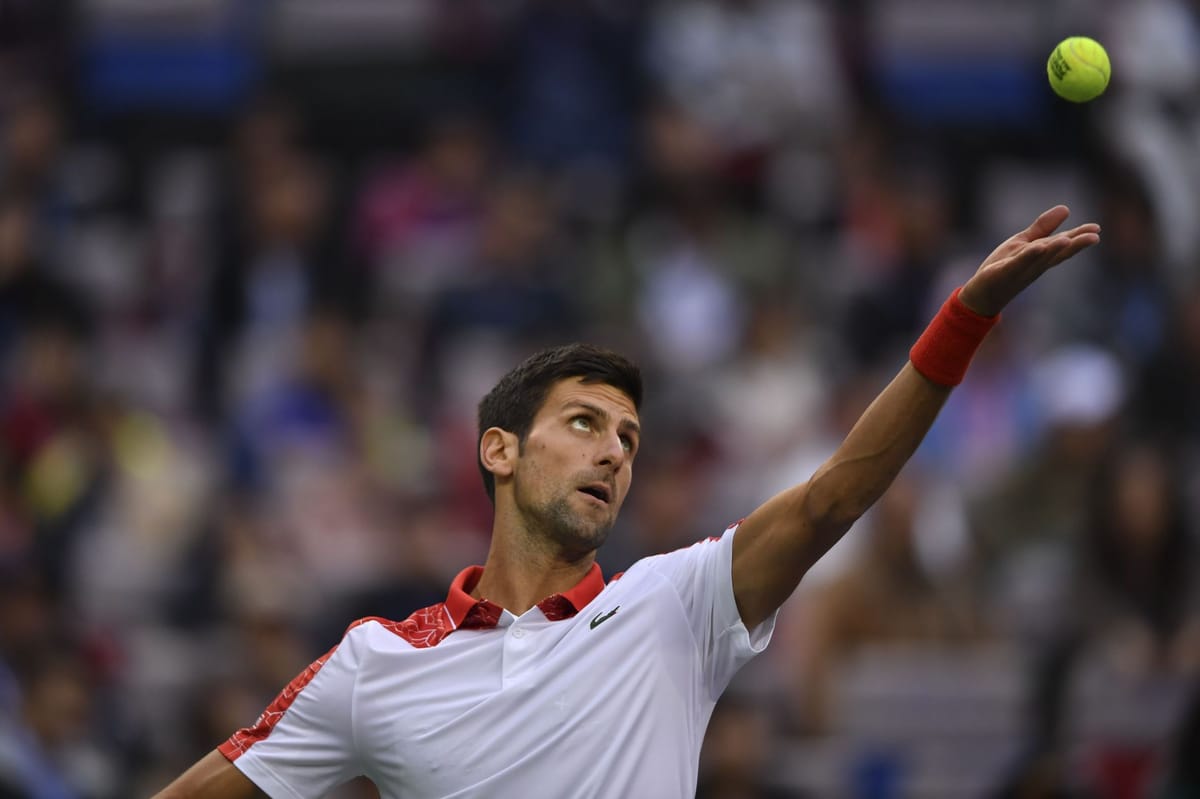 "Hello handsome" - Novak Djokovic's wife Jelena gushes over Serb as he ...