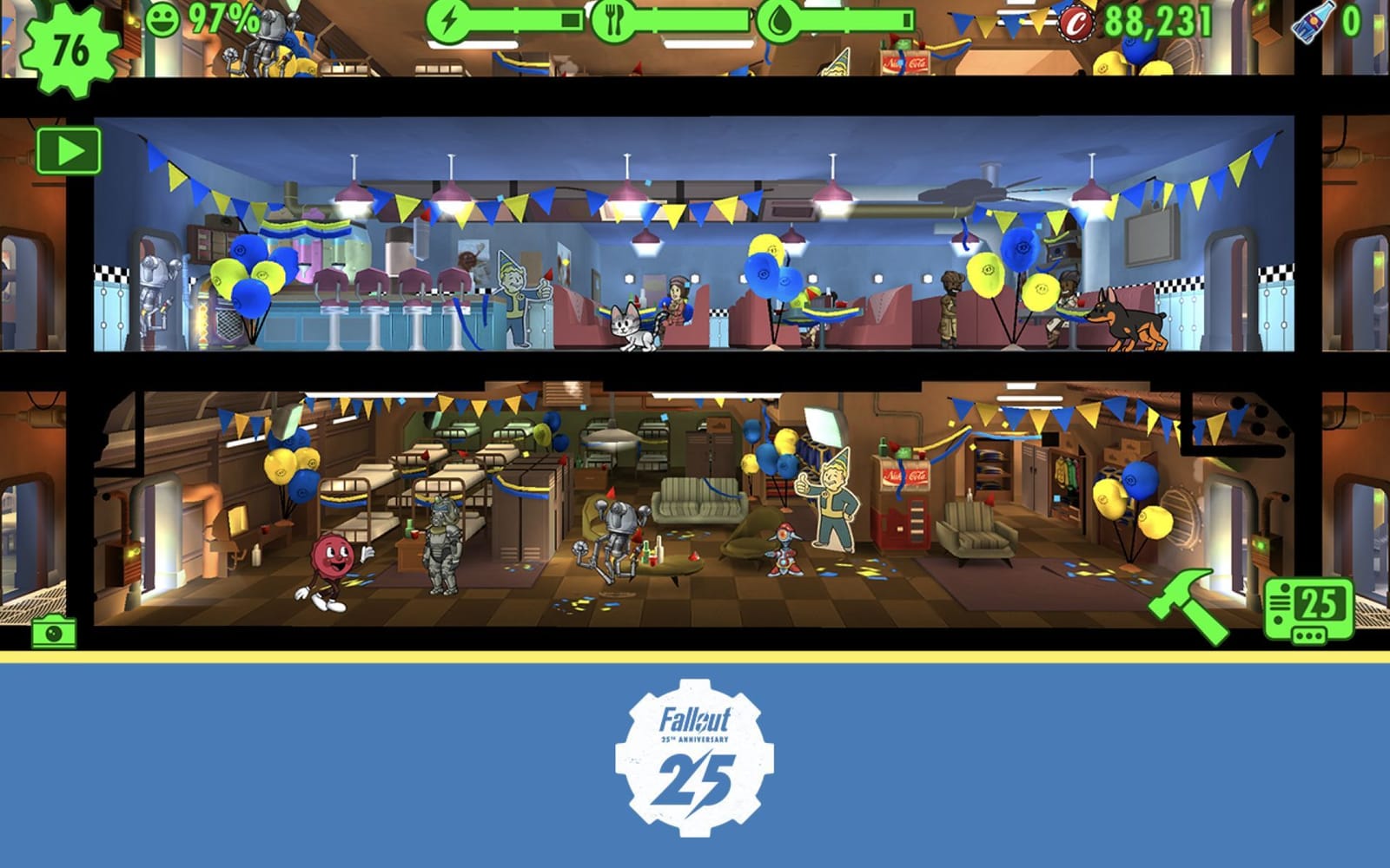 10 tips to keep your Vault Dwellers happy in Fallout Shelter