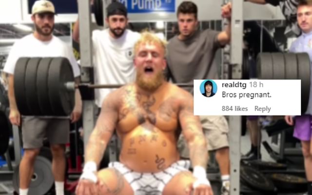 Mike Tyson: "Bro got pregnant before facing Iron Mike" - Fans react as Jake Paul sports fake ...