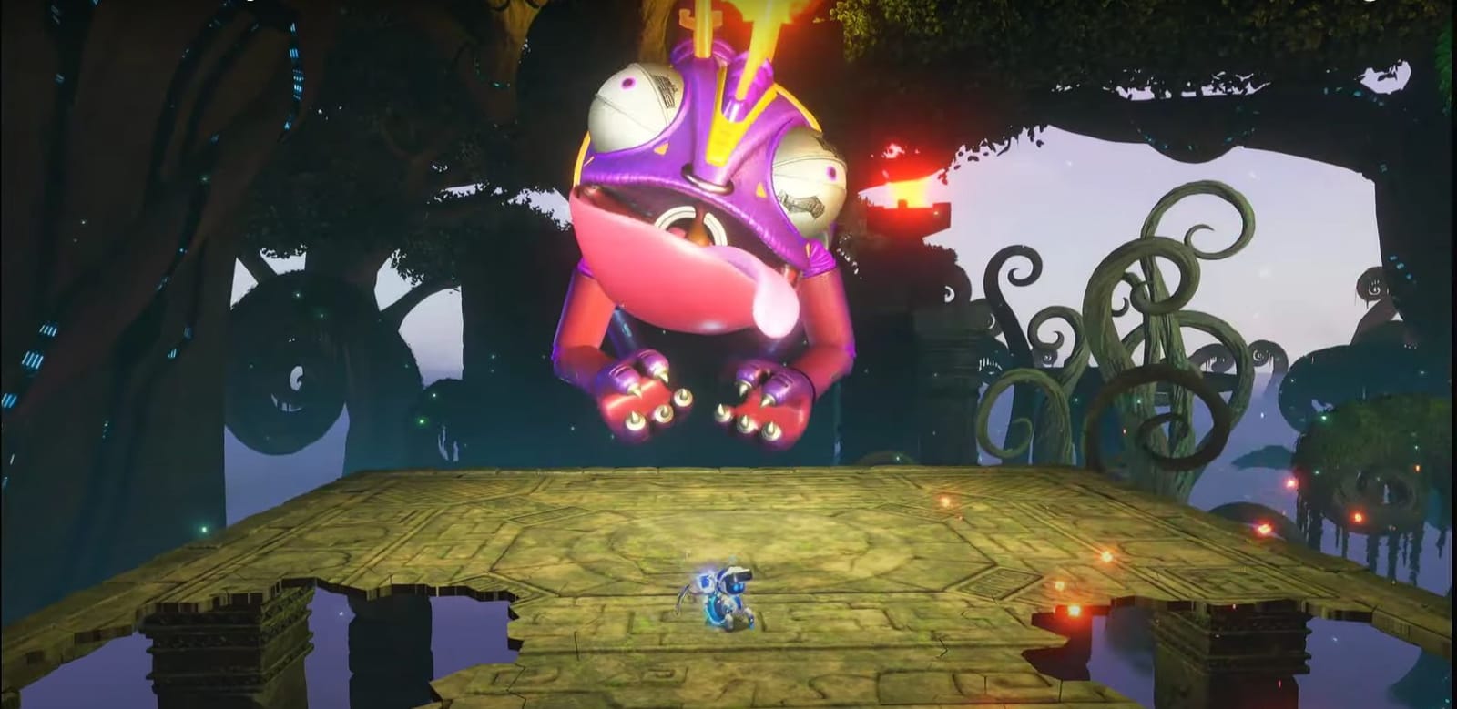 All bosses in Astro Bot