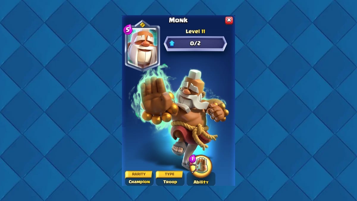 All Champion Cards in Clash Royale and their abilities