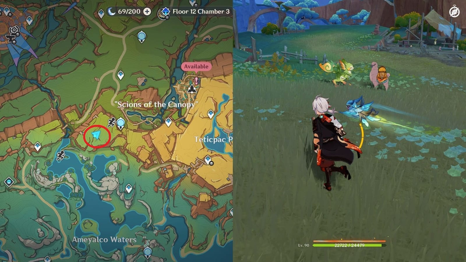 Genshin Impact In the Footsteps of the Chosen of Dragons quest series guide