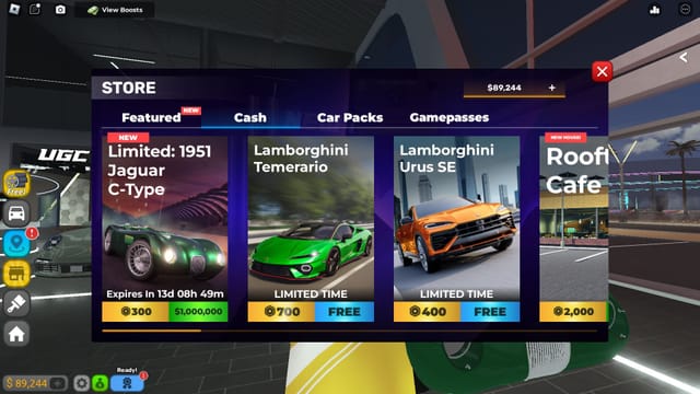 How to claim the free Lamborghini cars in Driving Empire