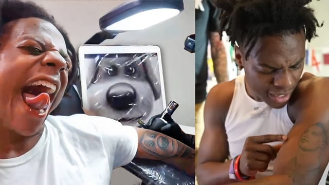 What tattoos does YouTube streamer IShowSpeed have?