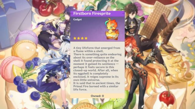Genshin Impact 2024 Anniversary reward: Firstborn Firesprite pet gadget ...