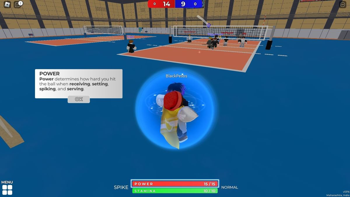 How to play Roblox Volleyball