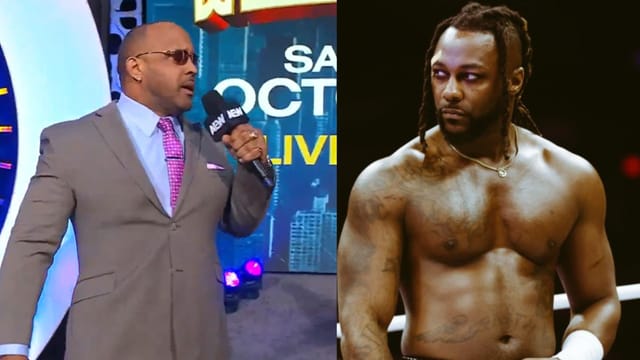 Swerve Strickland reacts after MVP tries to steal him from Prince Nana