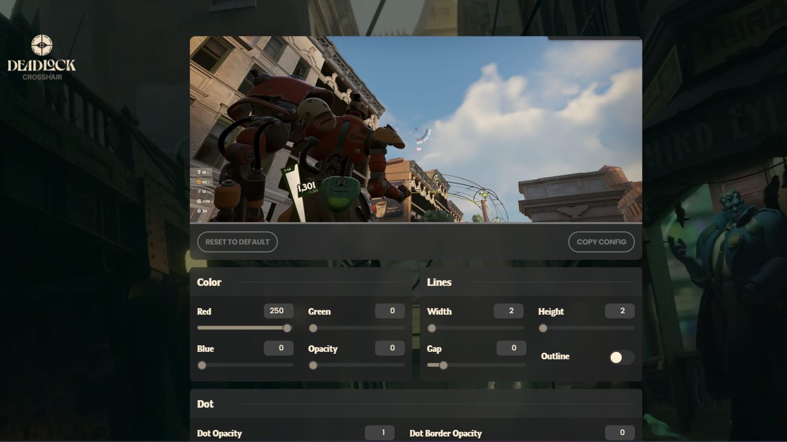 7 Best Deadlock crosshair settings