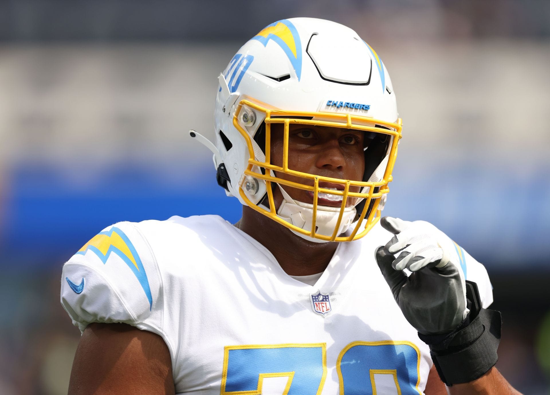 What is Rashawn Slater's 40 time record?