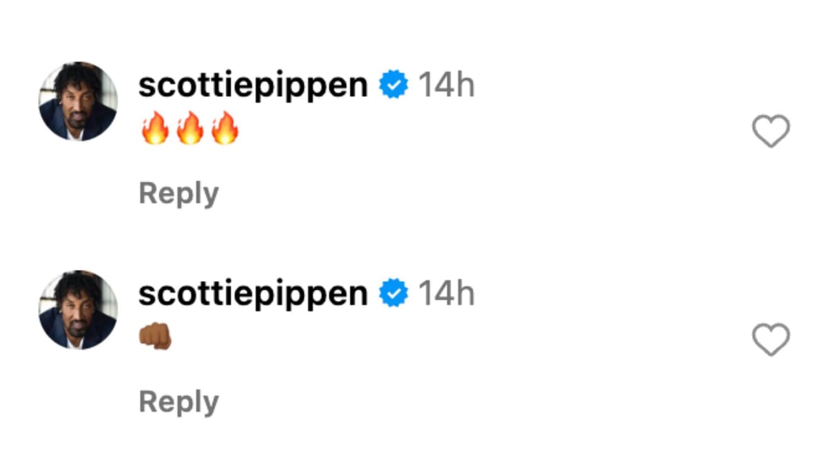 Scottie Pippen and ex-wife Larsa Pippen react to son Preston Pippen's ...