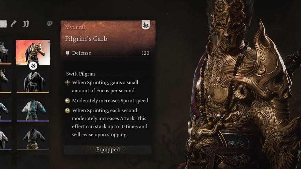 armor set: 5 best armor sets in Black Myth Wukong, ranked