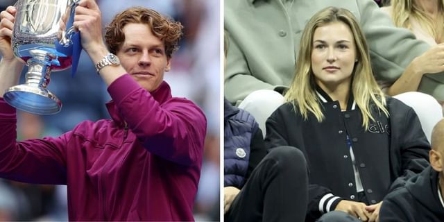 Jannik Sinner and Anna Kalinskaya: US Open 2024 champ and his girlfriend's best moments in New York