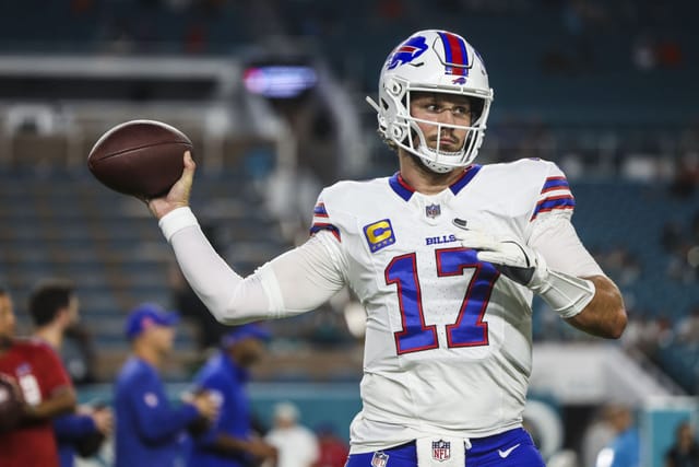 What is Josh Allen's record on Monday Night Football? Bills QB's stats ...
