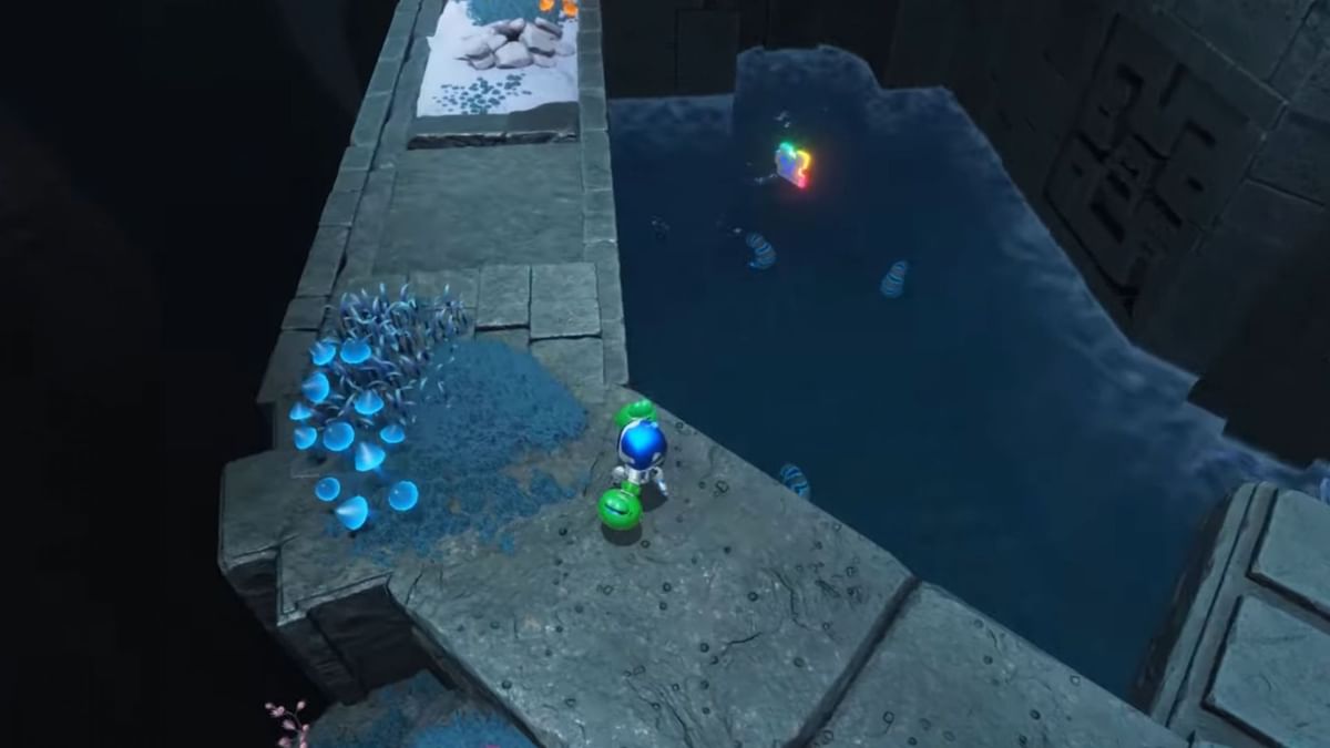 Astro Bot Wormy Passage level walkthrough: All bots and puzzle piece ...