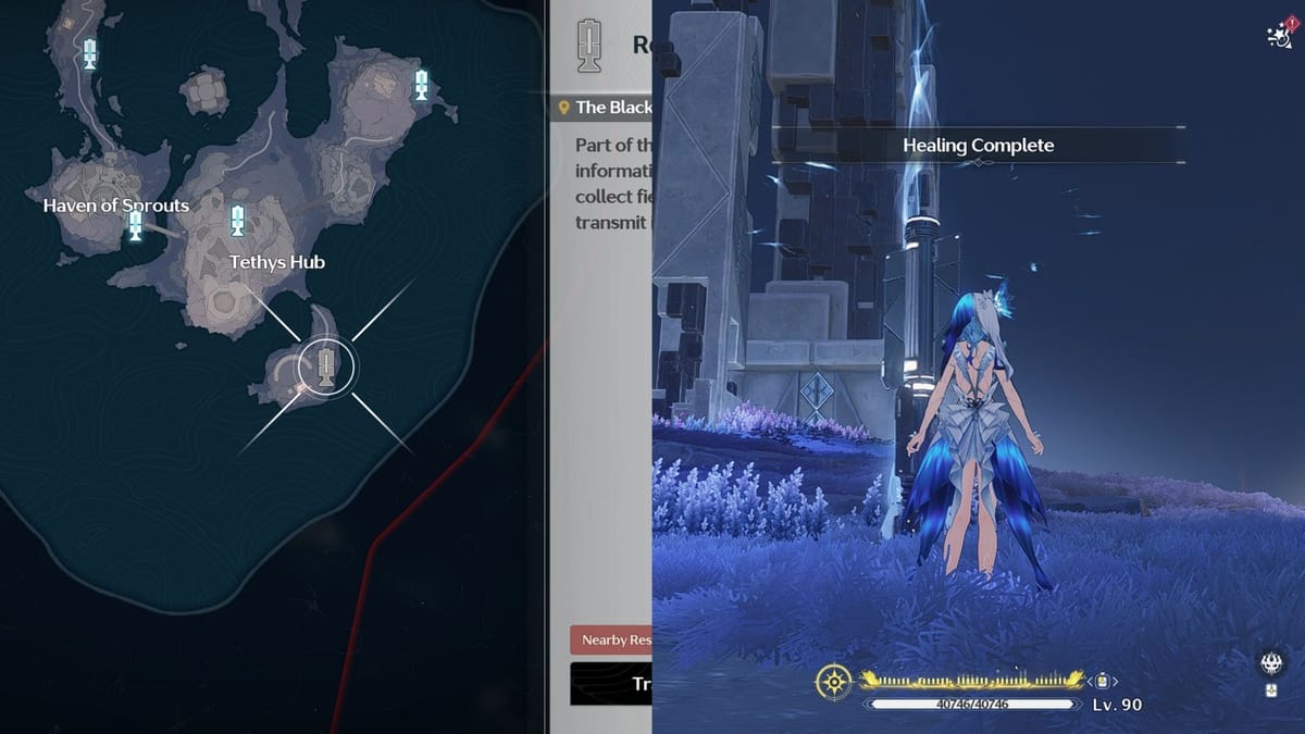 Wuthering Waves Black Shores Resonance Beacon locations