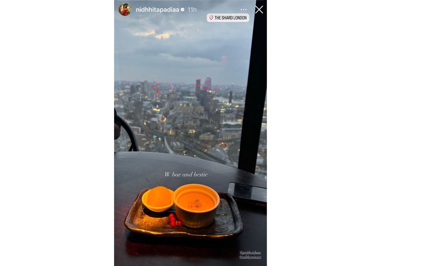 "Bae and bestie" - Prithvi Shaw chills in London with rumored ...