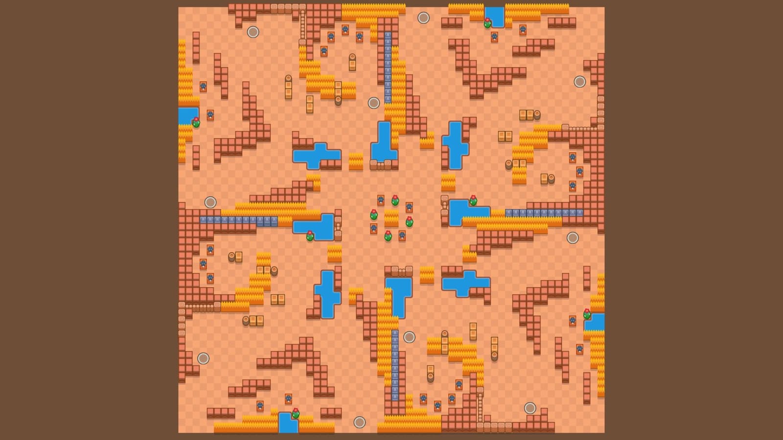 All Duo Showdown Maps in Brawl Stars
