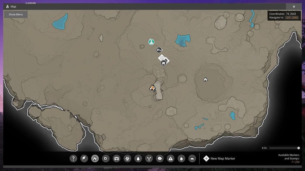 All SAM Ore locations in Satisfactory