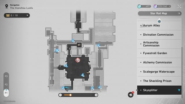 Honkai Star Rail: Honkai Star Rail Skysplitter chest locations